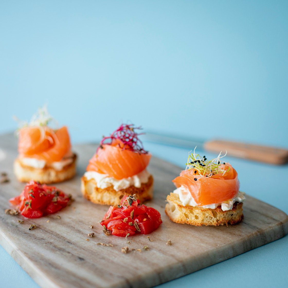 Foodlab - ricetta estiva - salmone norvegese affumicato Fumara - Sapori ...